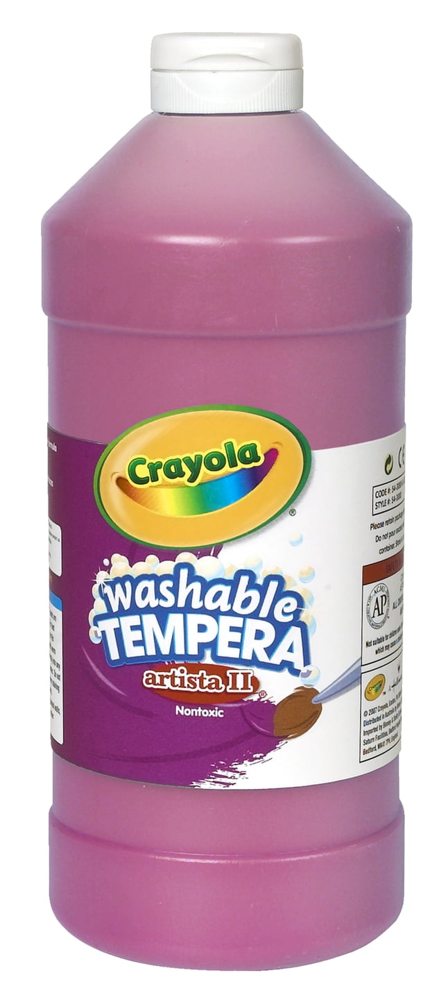 Crayola Washable Tempera Paint, 1 Each - Walmart.com
