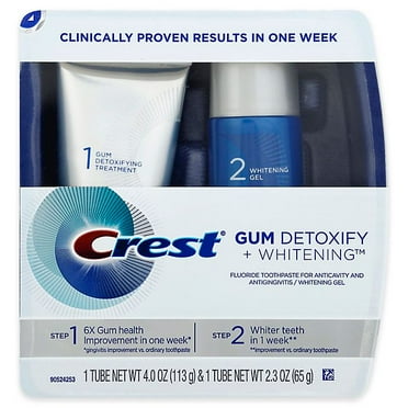 Crest Gum Detoxify Deep Clean Anticavity Fluoride Toothpaste, 4.1 oz ...