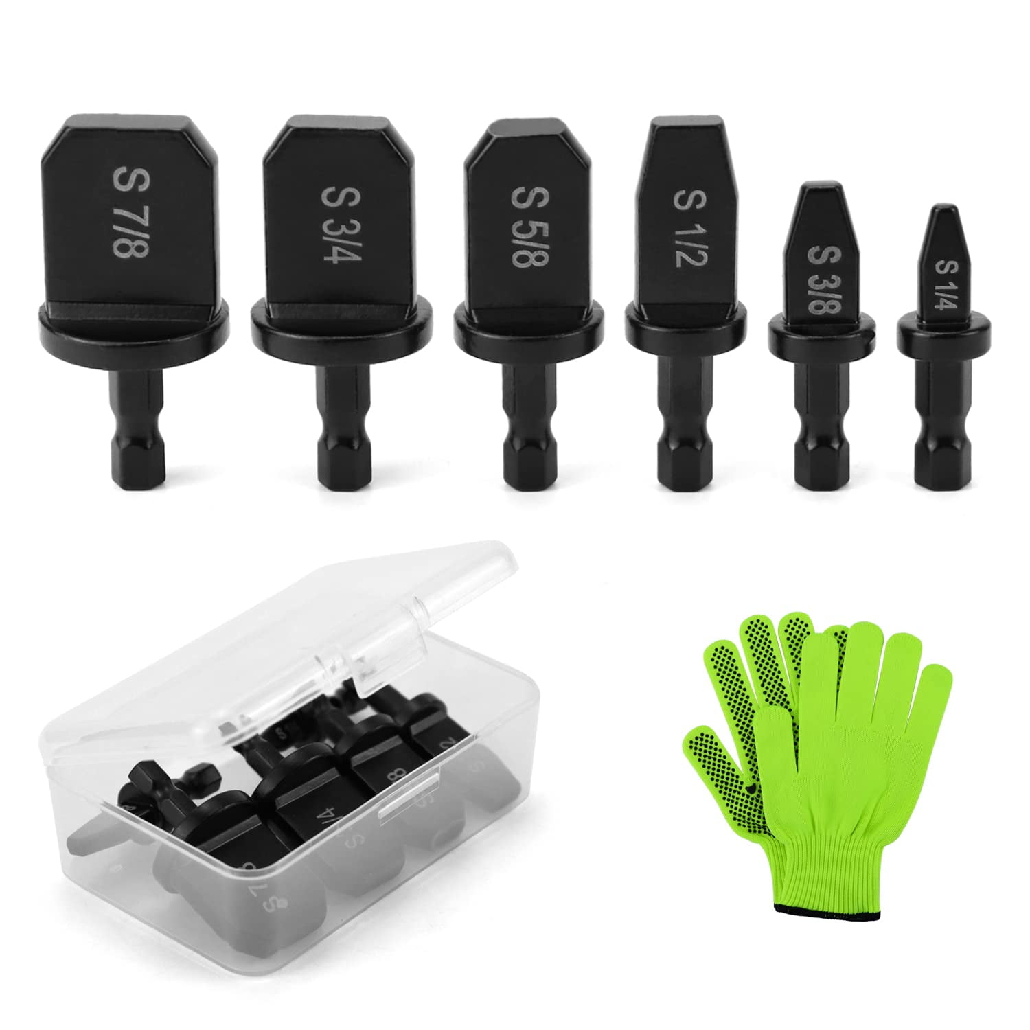 Buy HVAC Repairing Set, Swaging Tool Drill Bit Set, Air Conditioning ...