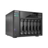 Asustor Lockerstor 6 Gen 2 AS6706T 6 Bay NAS, Quad-Core 2.0GHz, Dual 2.5GbE Ports, 8GB RAM DDR4 ...