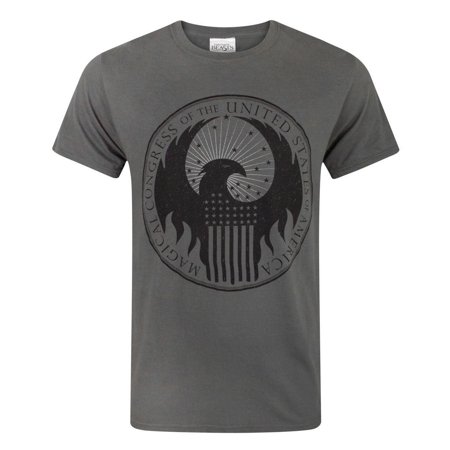 Fantastic Beasts And Where To Find Them Mens MACUSA Symbol T-Shirt ...
