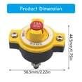 Auto Disconnect Switches 48V 10-60A Disconnect Switching Breaker for ...