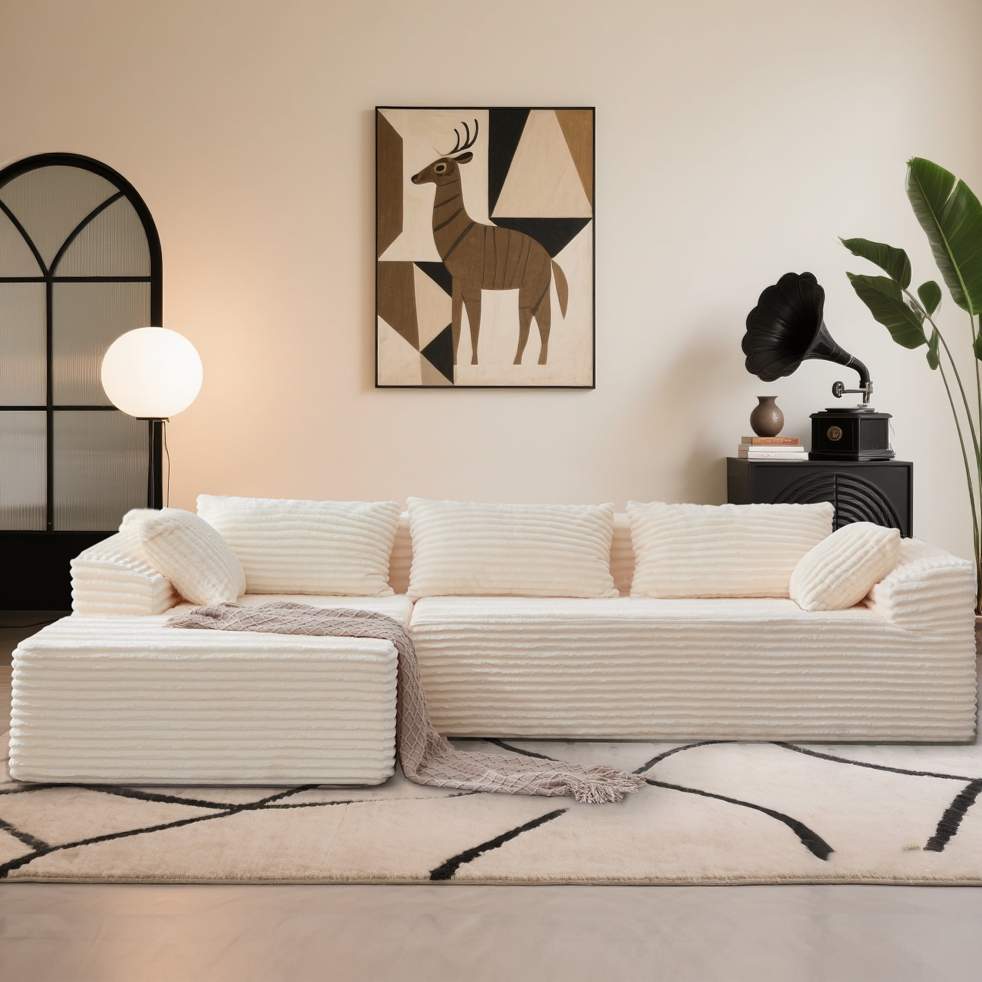 Click here for Korser 108 Boneless Couch With Deep Seat Cloud Sec... prices