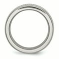 Titanium Base with Stainless Steel Mesh Center 8mm Band - Walmart.com