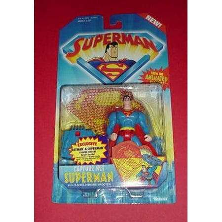 SUPERMAN MAN OF STEEL ANIMATED:CAPTURE NET SUPERMAN FIGURE by DC Comics ...
