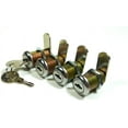 1-1/8" Double Bitted Cam Lock with 6-Disc , Keyed Alike with 2 Keys ...