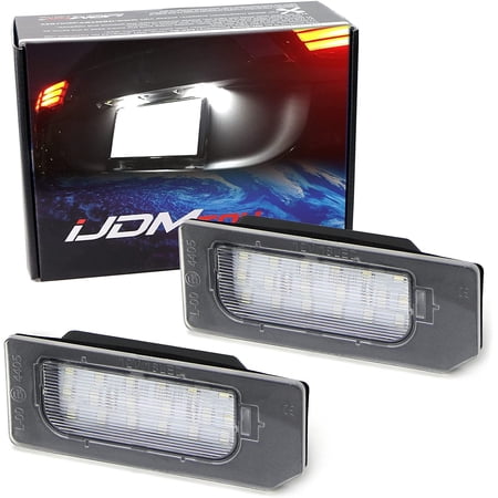 OEM-Fit 3W Full LED License Plate Light Kit Compatible With 2011-2017 ...