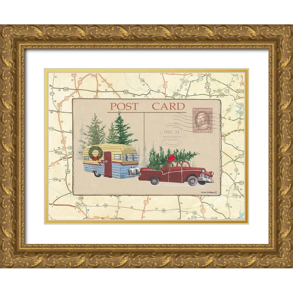 Phillips, Anita 24x19 Gold Ornate Wood Framed with Double Matting ...