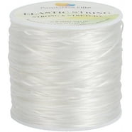 Uxcell 0.04" Light Pink Elastic Stretch Beading String Thread Cord Wire ...