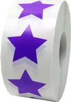 Purple Star Stickers, 1 Inch in Size, 500 Labels on a Roll - Walmart.com