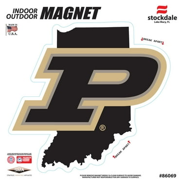 Purdue University Color Emblem 3"x3.2" - Walmart.com