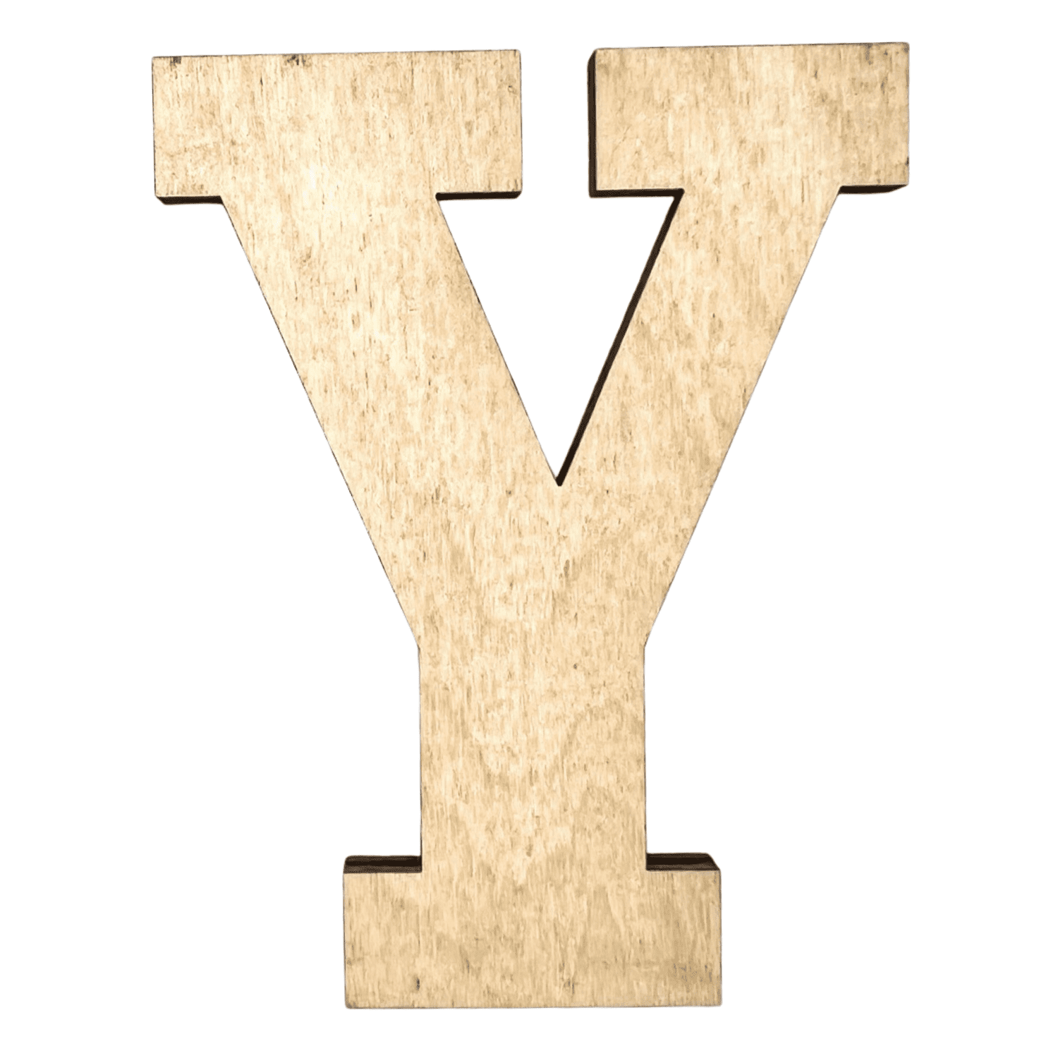 3" Tall Birch Plywood Letter Y | 1/4" Thick | Krafty Supply Letters ...