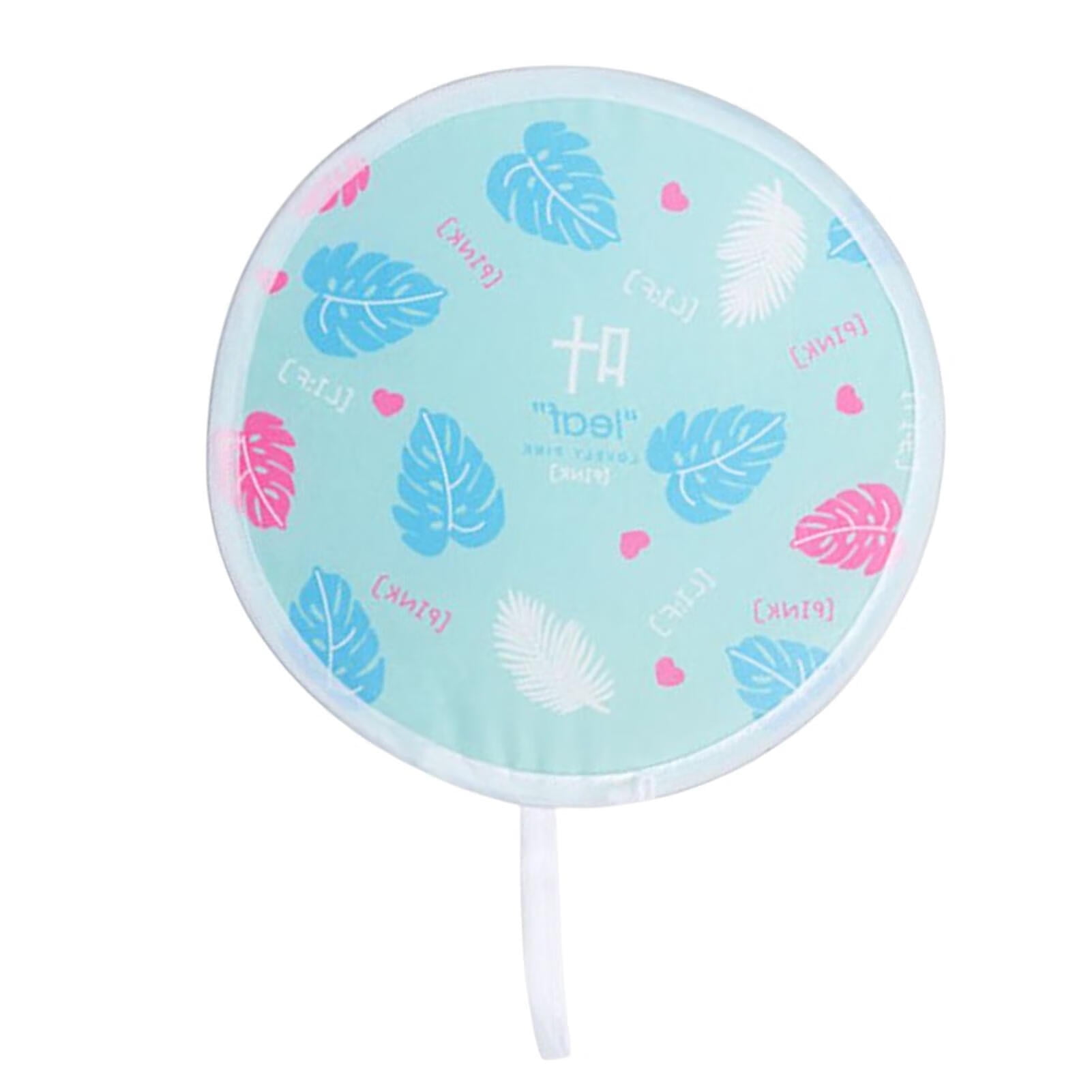 Goxfaca Summer Folding Round Fan | Cute Cartoon Pattern Shrinking ...