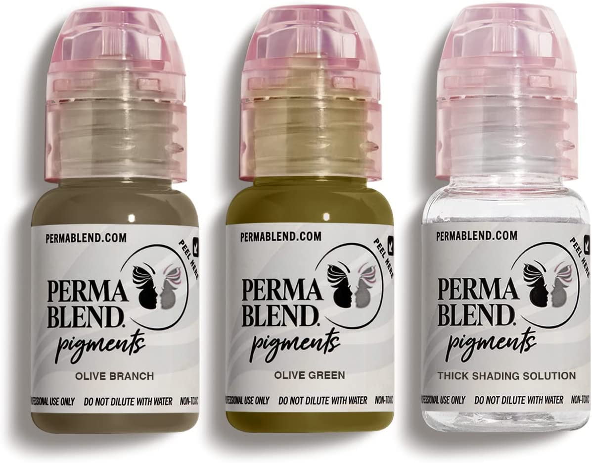 Perma Blend - Eyebrow Cool Modifier Tattoo Kit - Makeup Kit for ...