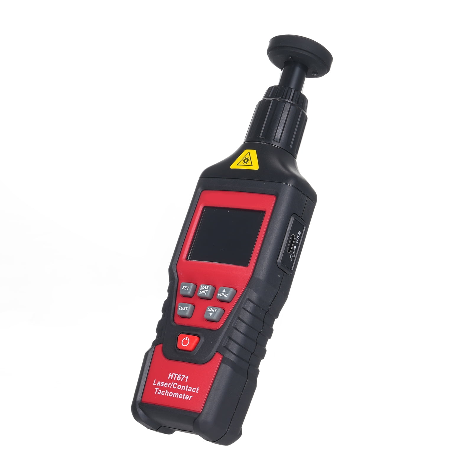 Tacómetro Digital Tacómetro 2-en-1 Tacómetro Fotoeléctrico Tacómetro ...