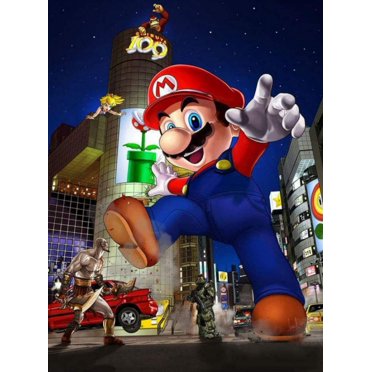 "Super Mario 5D Diamond Painting Kits for Adults & Young Children, Full ...