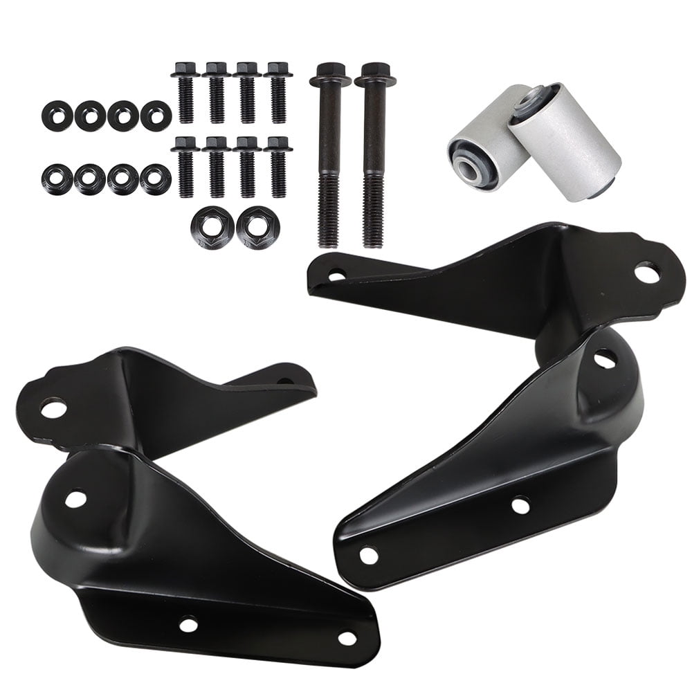 Pair Rear Leaf Spring Forward Shackle Bracket Hanger 2Pc Kit ...