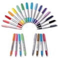 24pk Permanent Markers Fine Tip Multicolored for Art, Office - Walmart.com