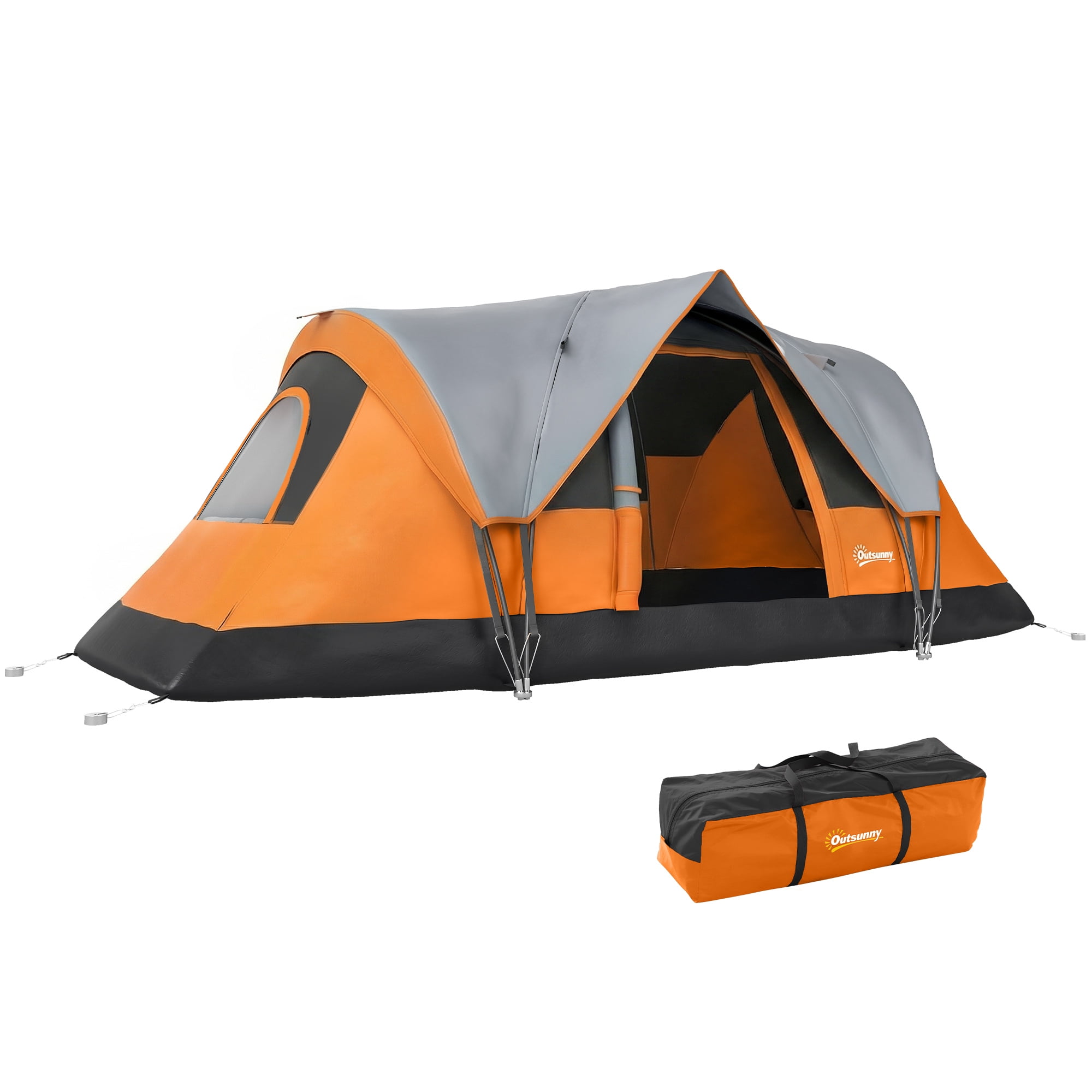 Click here for Outsunny 5-6 Person Outdoor Camping Tent  Family T... prices
