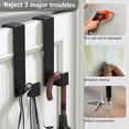 2-Pack Over The Door Hooks - Rustproof Stainless Steel Door Hangers ...
