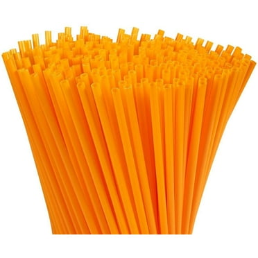 Comfy Package 10” Disposable Straws Drinking Plastic Straw Bulk Pack ...