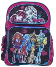 Monster High 16" Large Backpack with Lunch Bag - Walmart.com