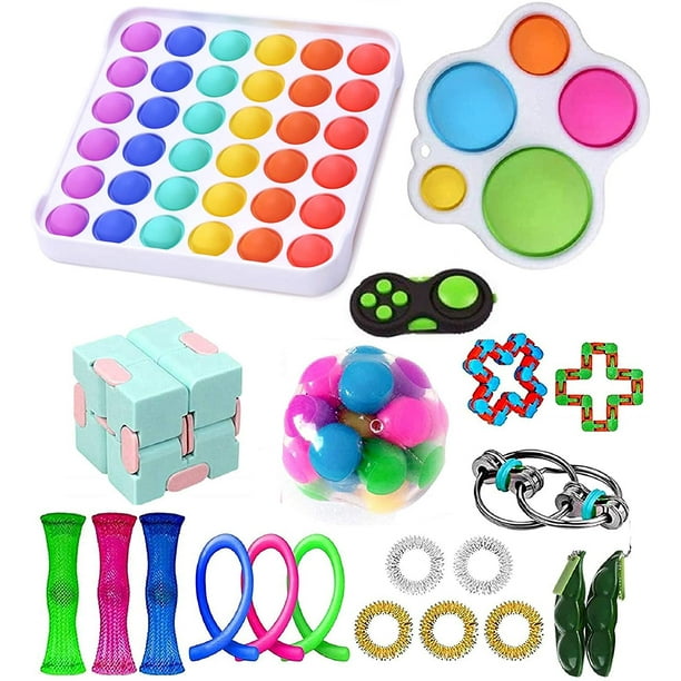 25Pcs Fidget Toys Pack, Cheap Sensory Fidget Toys Set Figetget Toys ...