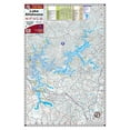 Kingfisher Maps Waterproof Map Lake Allatoona Georgia, 24" x 36" 0.2lb ...
