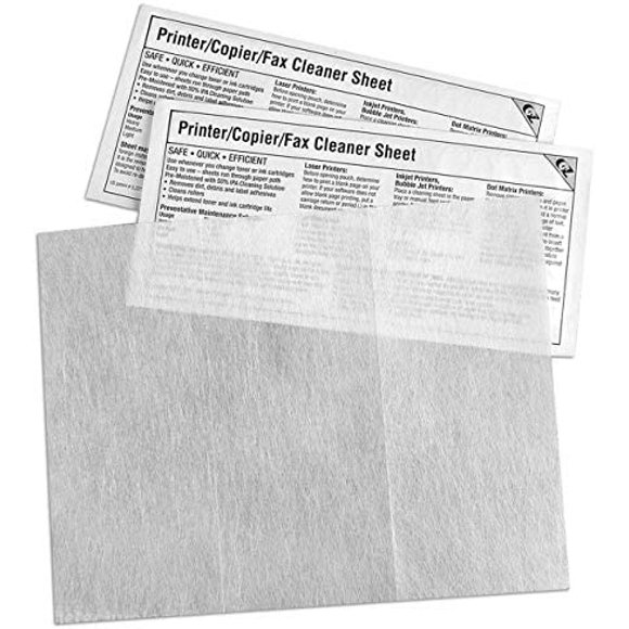 Printer Cleaning Sheets