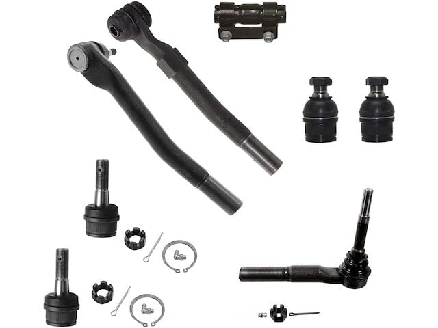 Front Ball Joint Tie Rod End Drag Link Kit - Compatible with 2005 ...