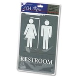 Headlines Outdoor Plastic Restroom Signs - Walmart.com