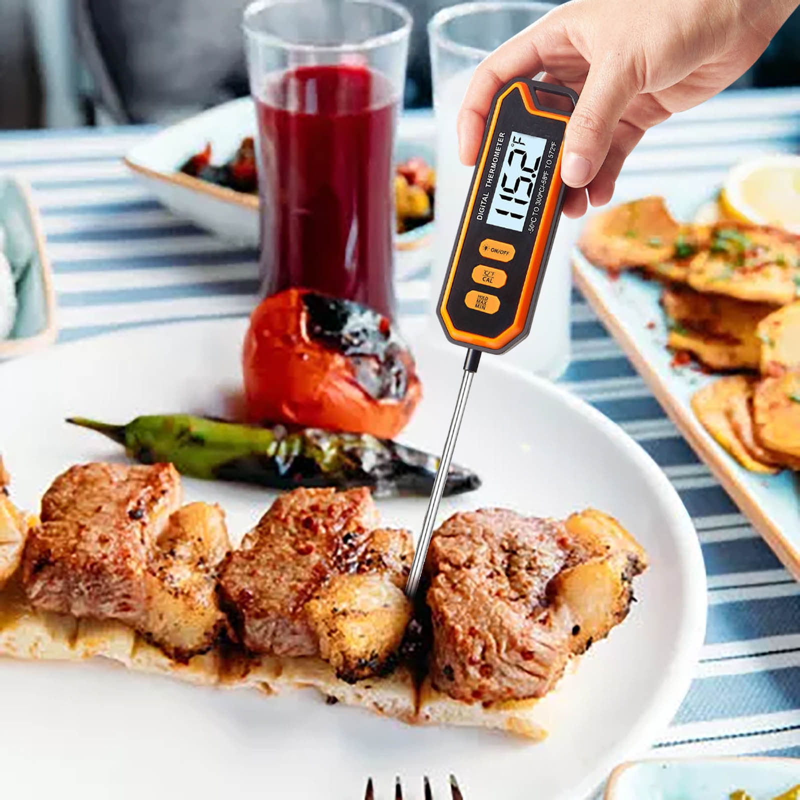 Click here for Blaxill Digital Meat Thermometer For Cooking Insta... prices