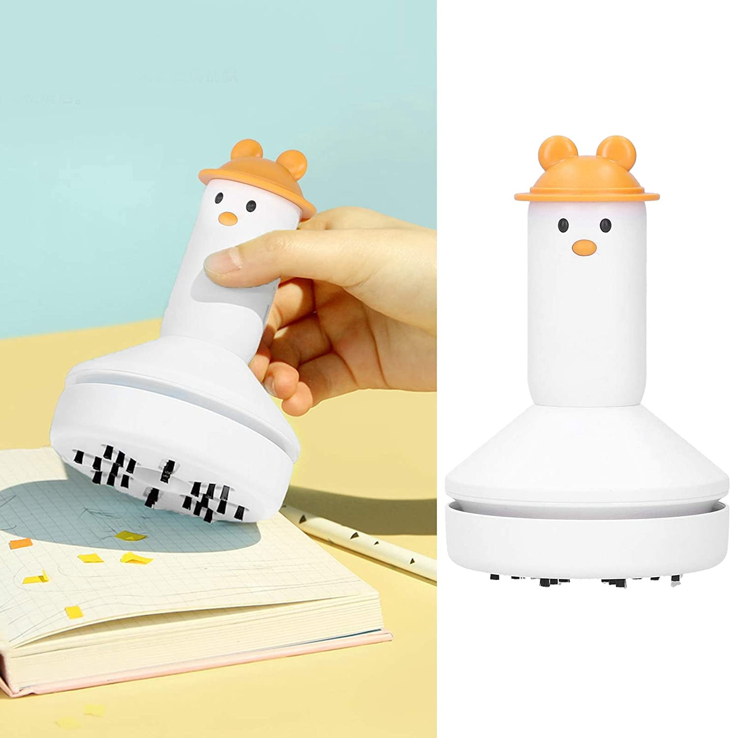 Desktop Vacuum Dinosaur Cartoon Mini Desktop Vacuum Two-Speed Suction ...