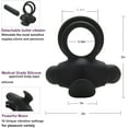 Whisper Silent Cock Ring For Men Harder Longer Stronger Enhancing
