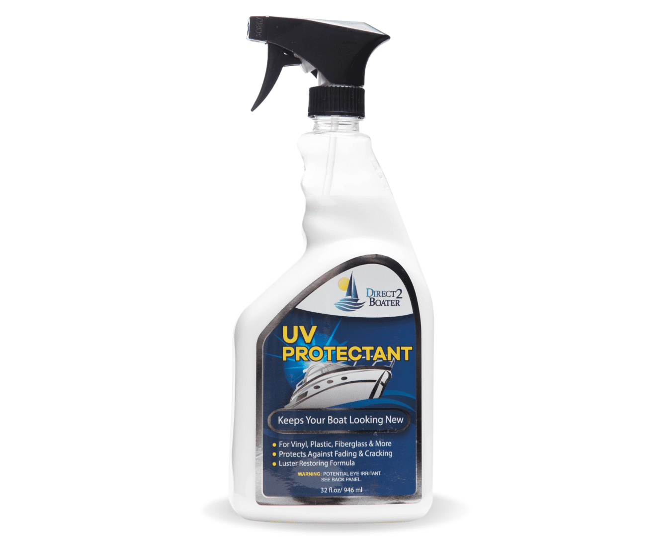 UV Protectant Spray for Vinyl, Plastic, Rubber, Fiberglass, Gel Coat ...