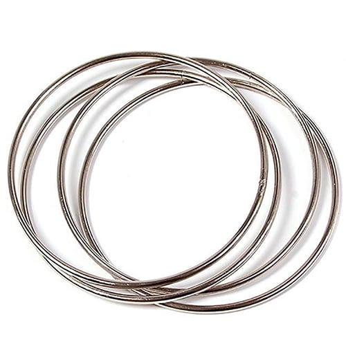 Yirtree Magic Trick 4 Chinese Linking Rings Set for Kids Stage Magic ...