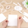 DIY PU Leather Women's Crossbody Handbag Making Kits including Fabrics ...