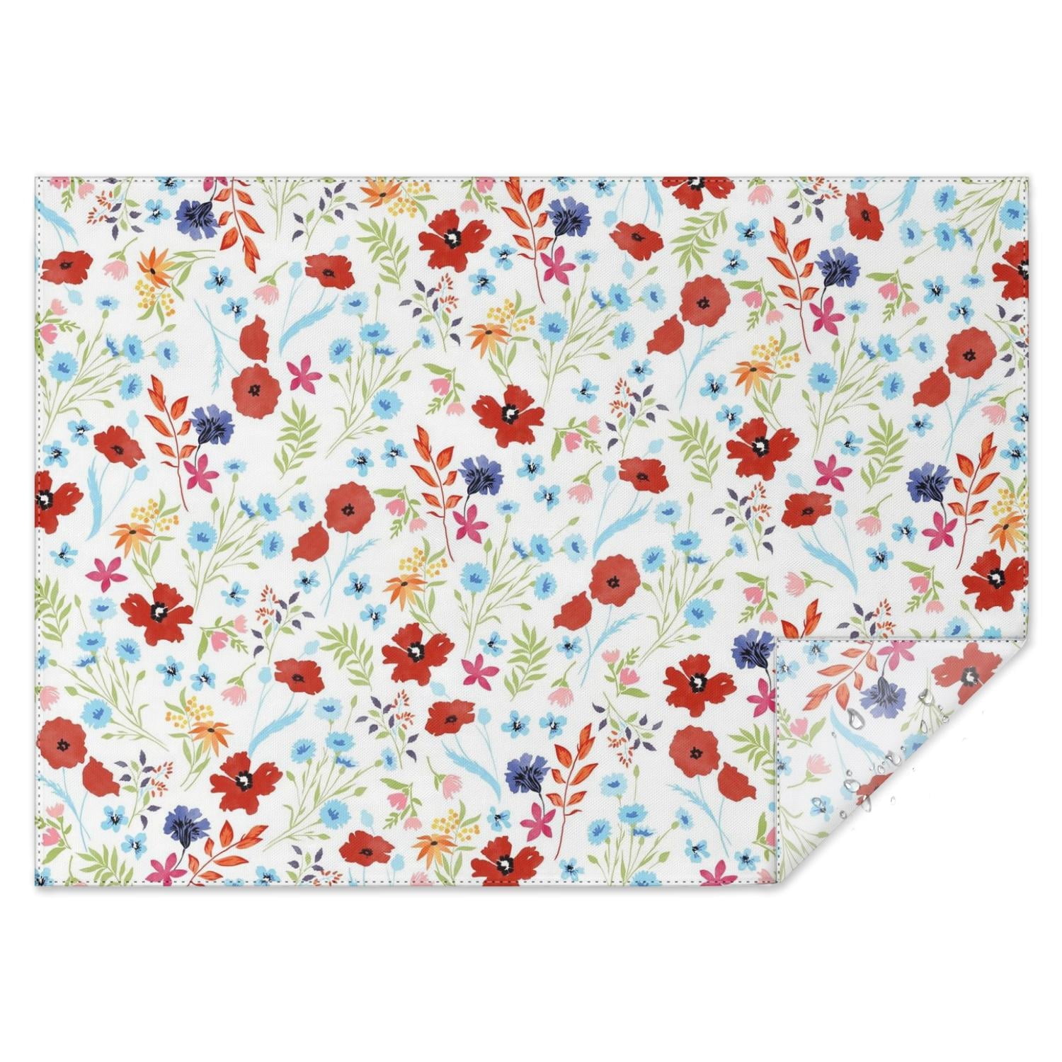 Click here for Wuvutu Spring Floral Botanical Tablecloth wipeable... prices