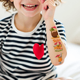 63 Pcs Temporary Tattoos, Waterproof Long Lasting Body Stickers ...