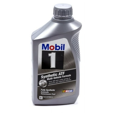 Mobil 1 Synthetic ATF Automatic Transmission Fluid, 1 Quart - Walmart.com