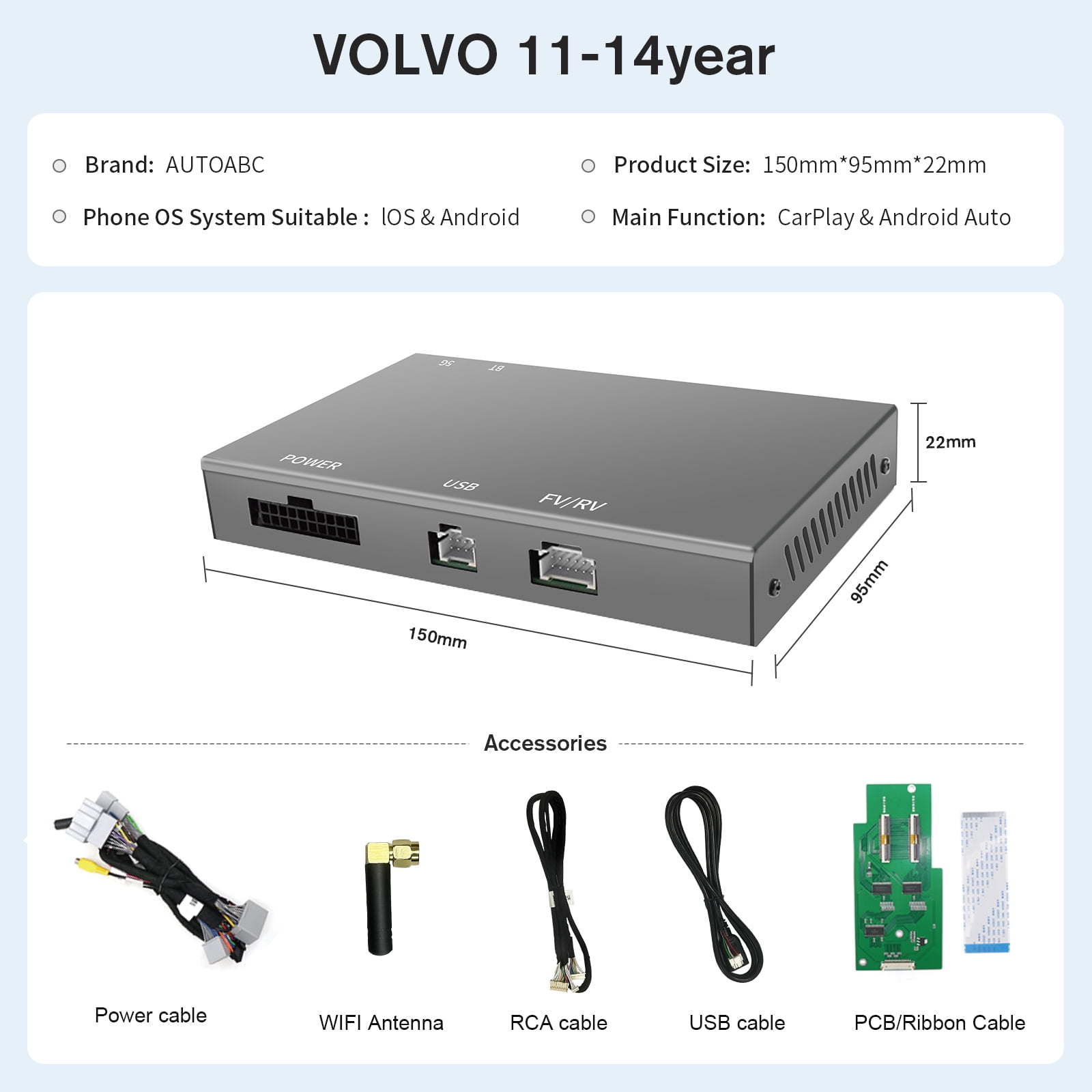 Click here for Wireless Carplay For Volvo  Android Auto  Airplay... prices