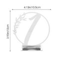 10 Pcs Table Number Plate Business Cards Table Supply Wedding Number ...