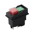 1PCS KJD17 Electromagnetic Pushbutton Switch 4Pin 120V/220V 16A for ...