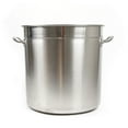 Miumaeov 35L Large Stock Pot Commercial Stainless Steel Cookware ...