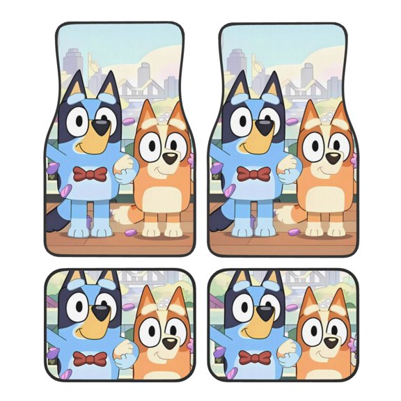 BDK Carpeted Floor Mats 3-Piece Full Set for Car SUV, Van and Truck ...