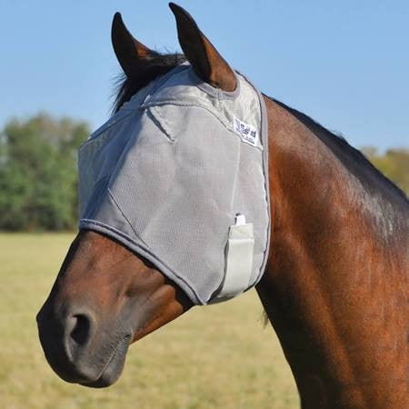 Cashel Pattern Crusader Horse Fly Mask W/ Ears Standard - Walmart.com