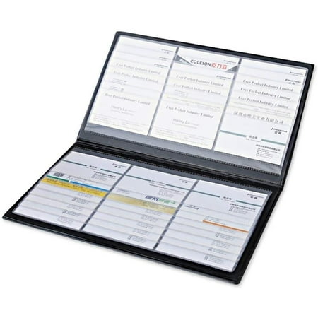 Business Card Organizer Business Card Holder Book, Credit Card Binder ...