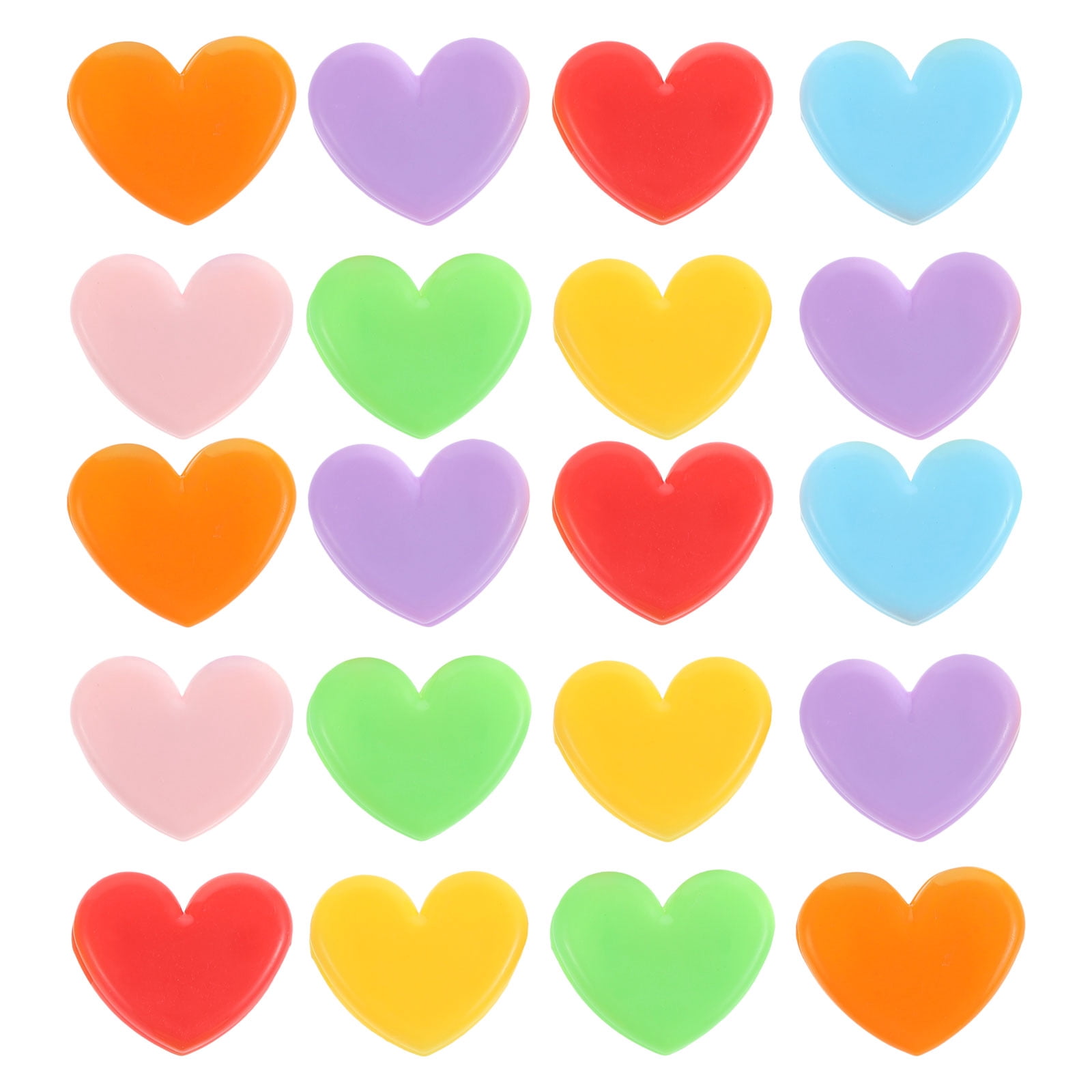 KAKOWELY 20 clips para archivos con forma de corazón, clips para fotos ...