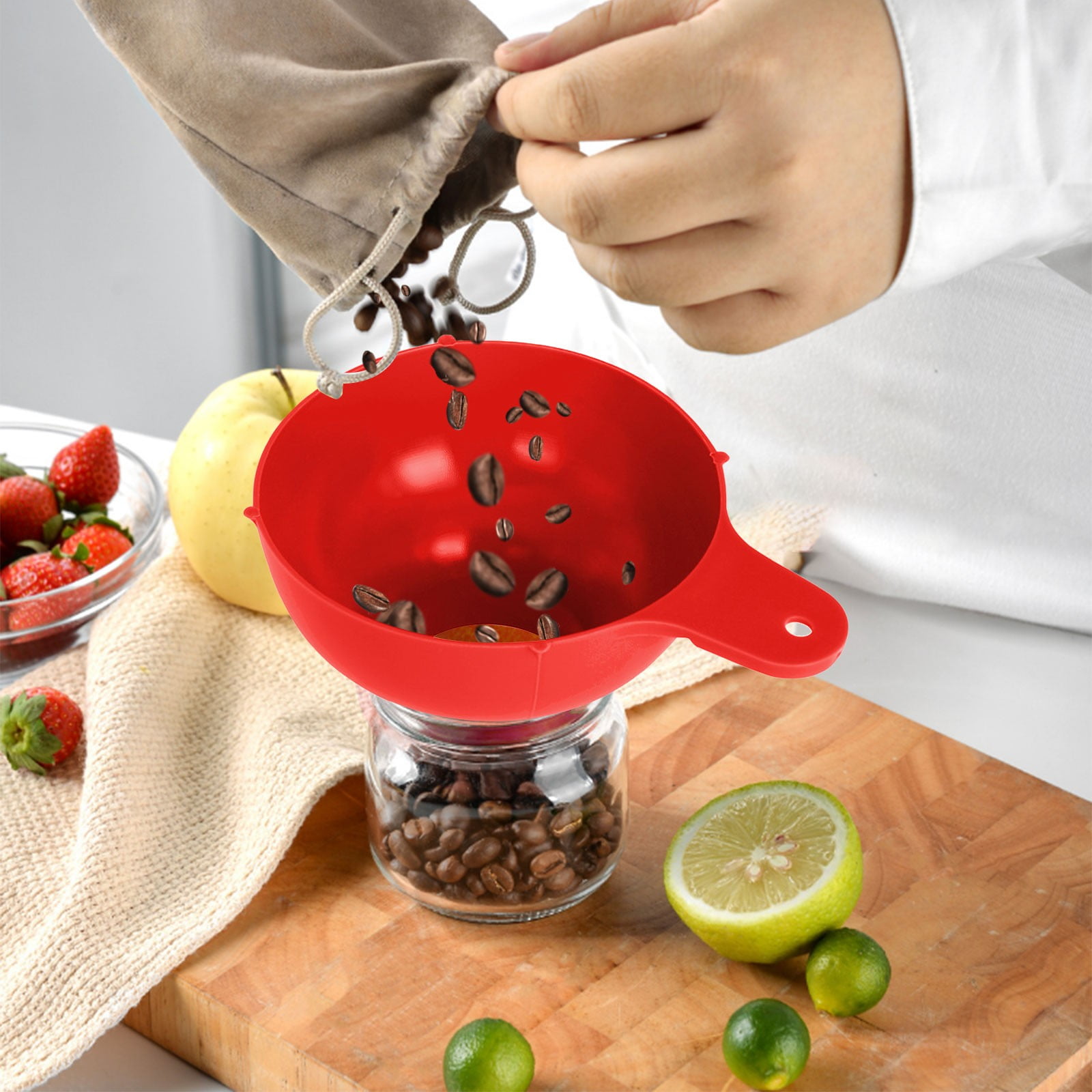 Click here for Riforla Red Wide Mouth Funnel Funnel Watermelon Re... prices