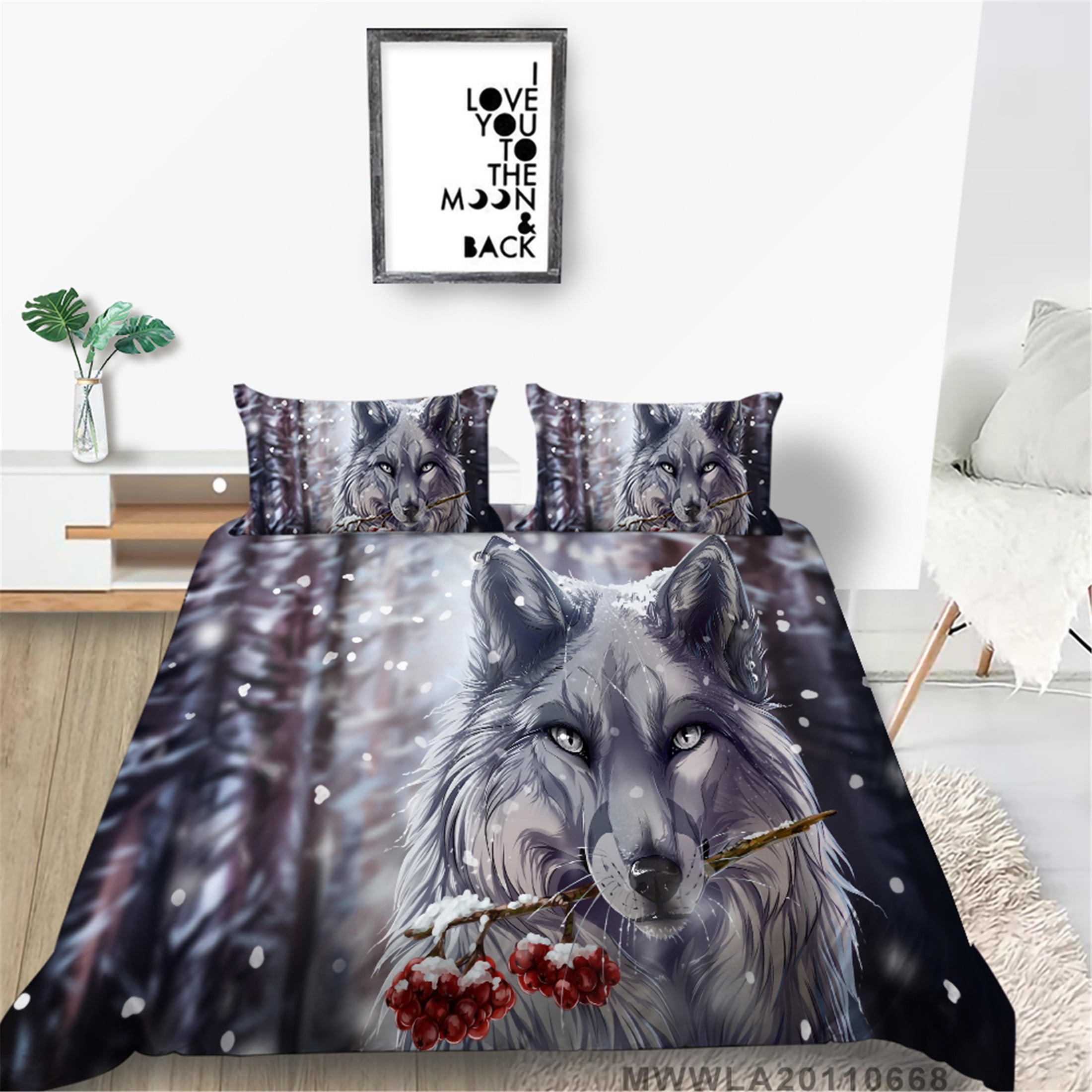 Home Textiles Bedding Cover Set 2/3 Pcs Duvet Cover Set Modern Home ...